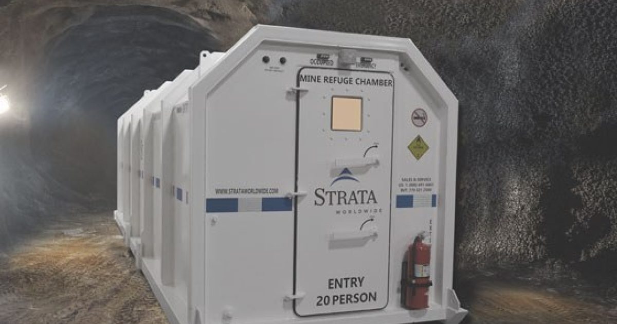 Refuge Chambers in Underground Mines | Strata Worldwide