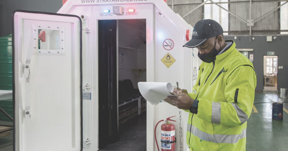 First Locally Built Chambers Head to Mine | Strata Worldwide
